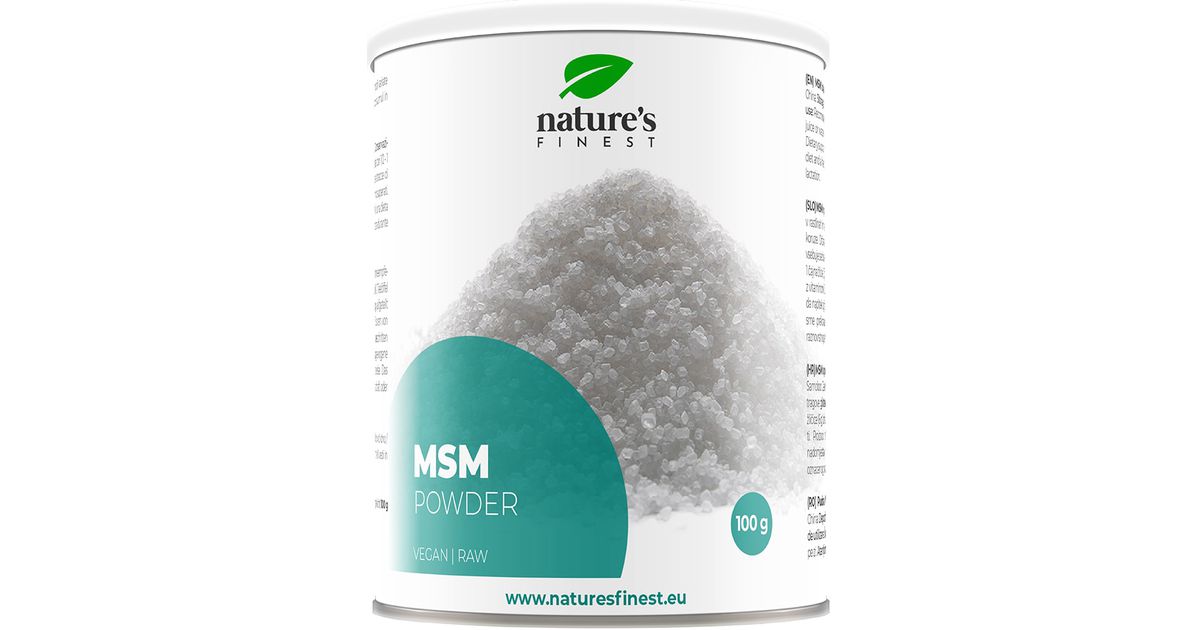 MSM milteliai I Maisto papildas | LIVIN