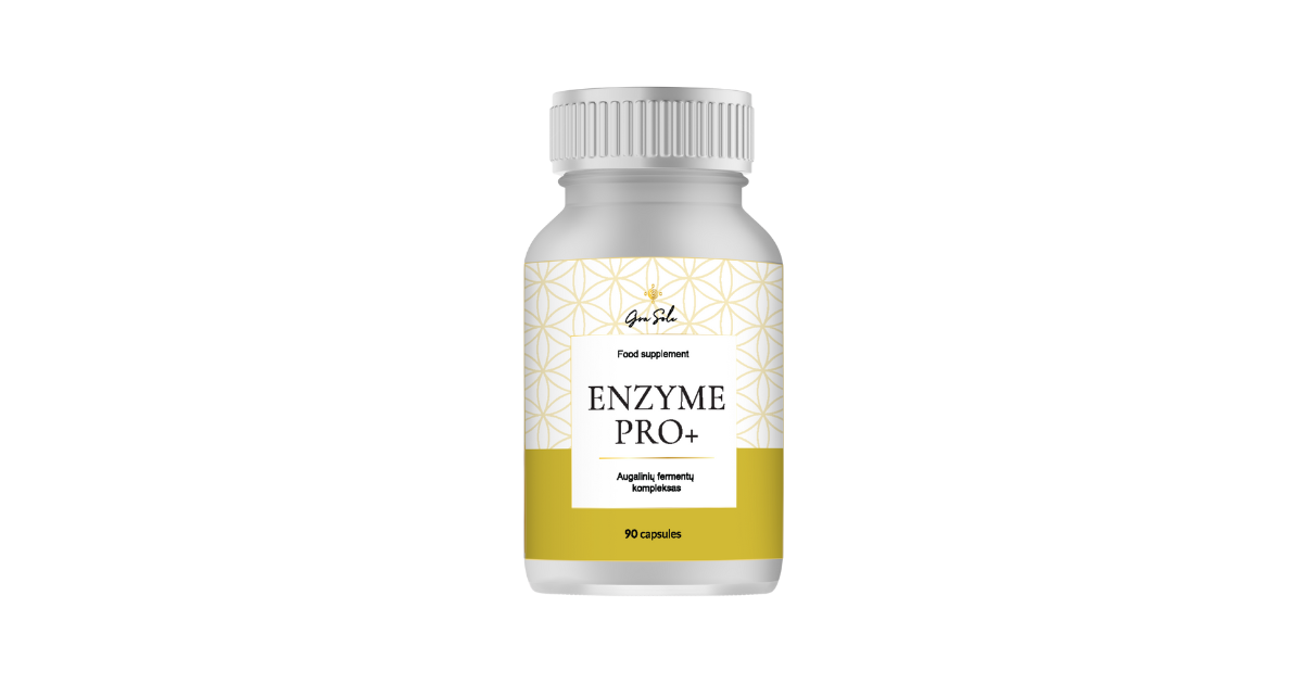 Maisto papildas ENZYME PRO+ | LIVIN