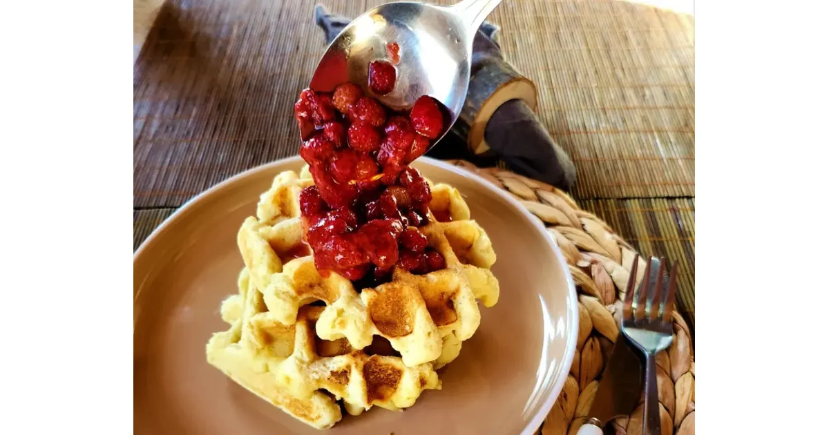 TOFU siera vafeles | LIVIN