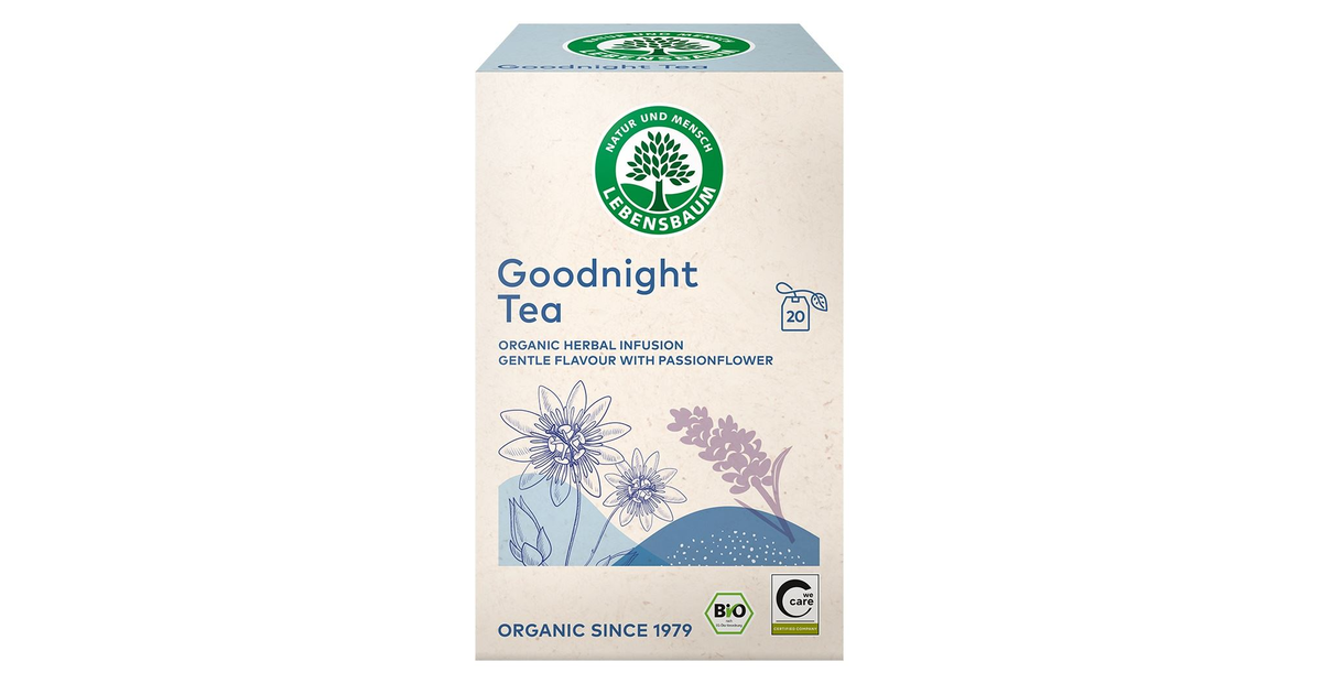 Taimetee GOODNIGHT TEA, ökoloogiline | LIVIN