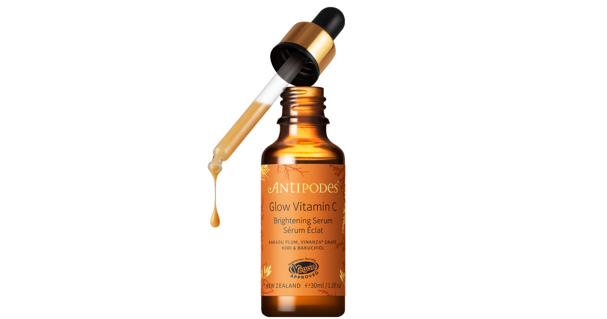 Vitamino C serumas su augaline hialurono rūgštimi GLOW RITUAL | LIVIN