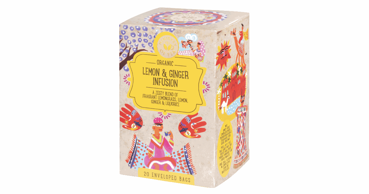 Sidruni ja ingveri tee, ökoloogiline | LIVIN