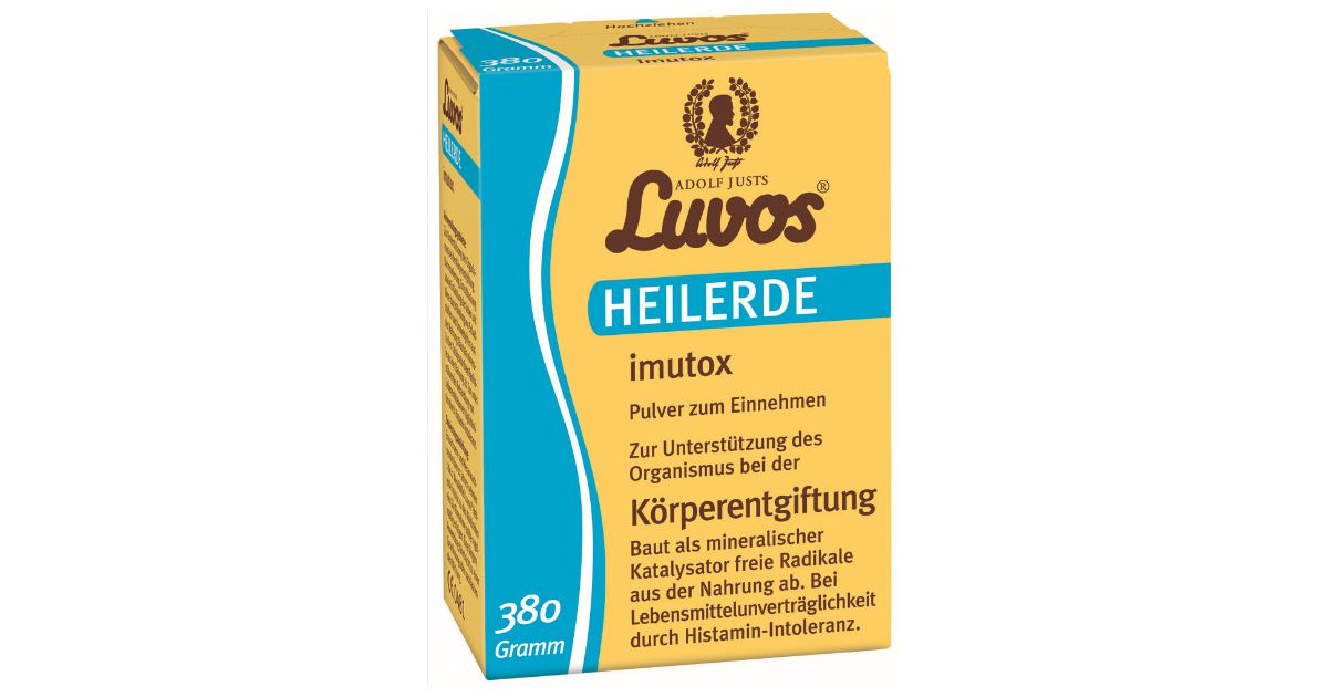 „Luvos® Heilerde imutox“ geriamas molis milteliais | LIVIN