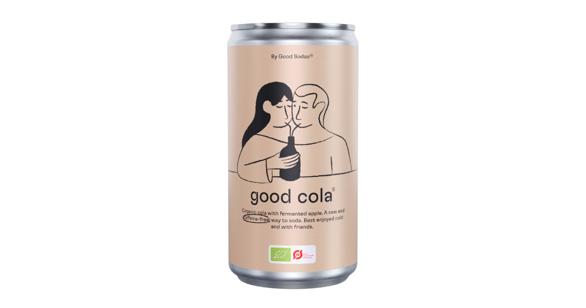 Gazuotas gaivusis gėrimas GOOD COLA, ekologiškas | LIVIN