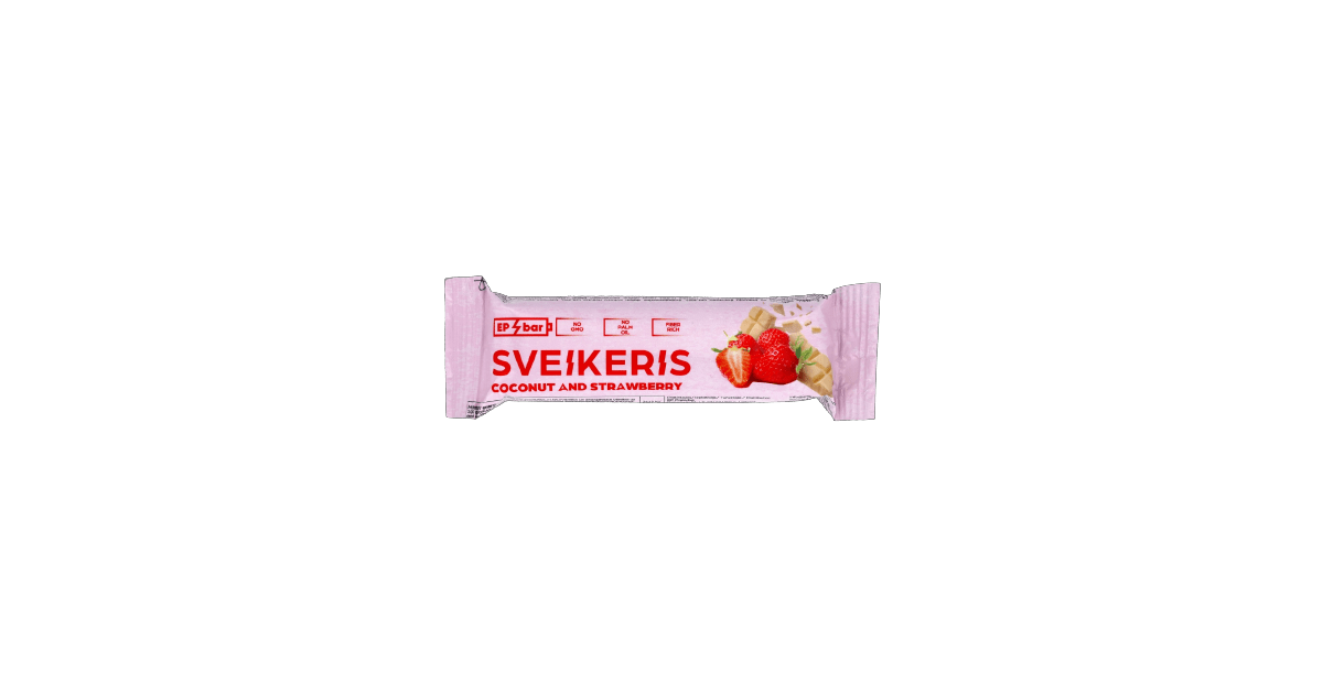 Batoon EPBAR Sveikeris maasikaga | LIVIN