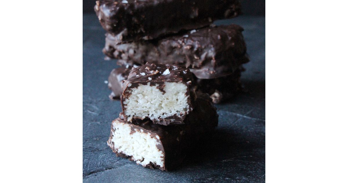 Kokosiniai batonėliai „Bounty“ be cukraus | LIVIN