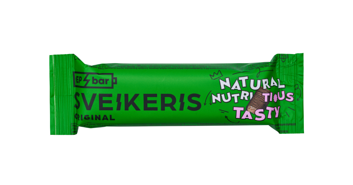 Арахисовый батончик Sveikeris original | LIVIN