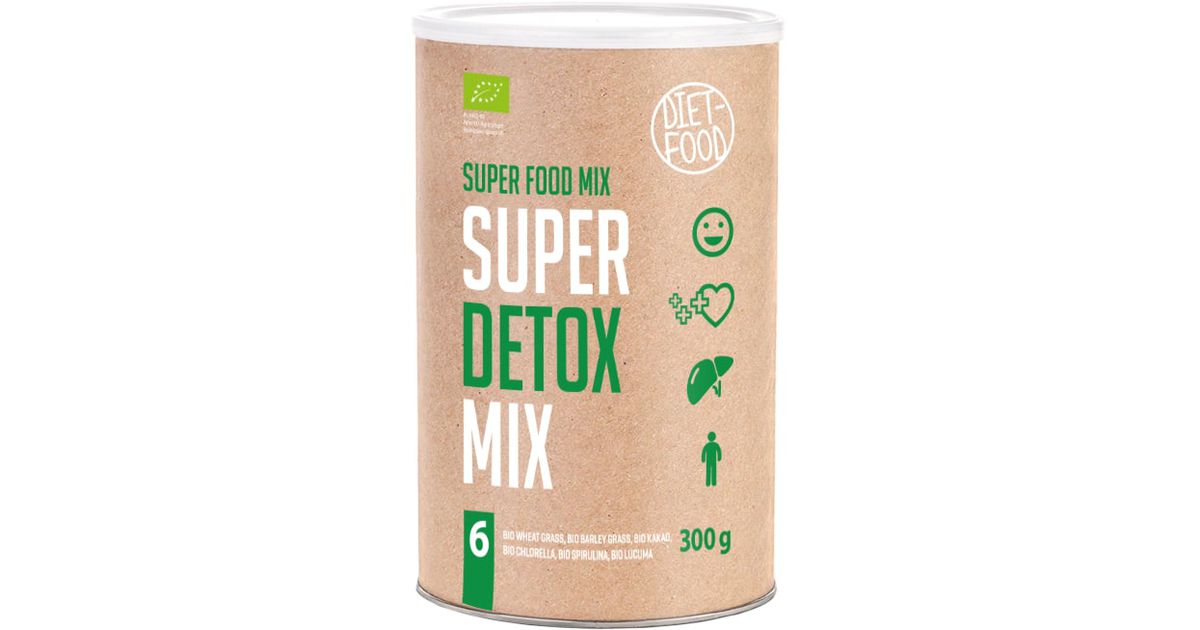 Pulveru maisījums SUPER DETOX MIX I Ekoloģisks | LIVIN