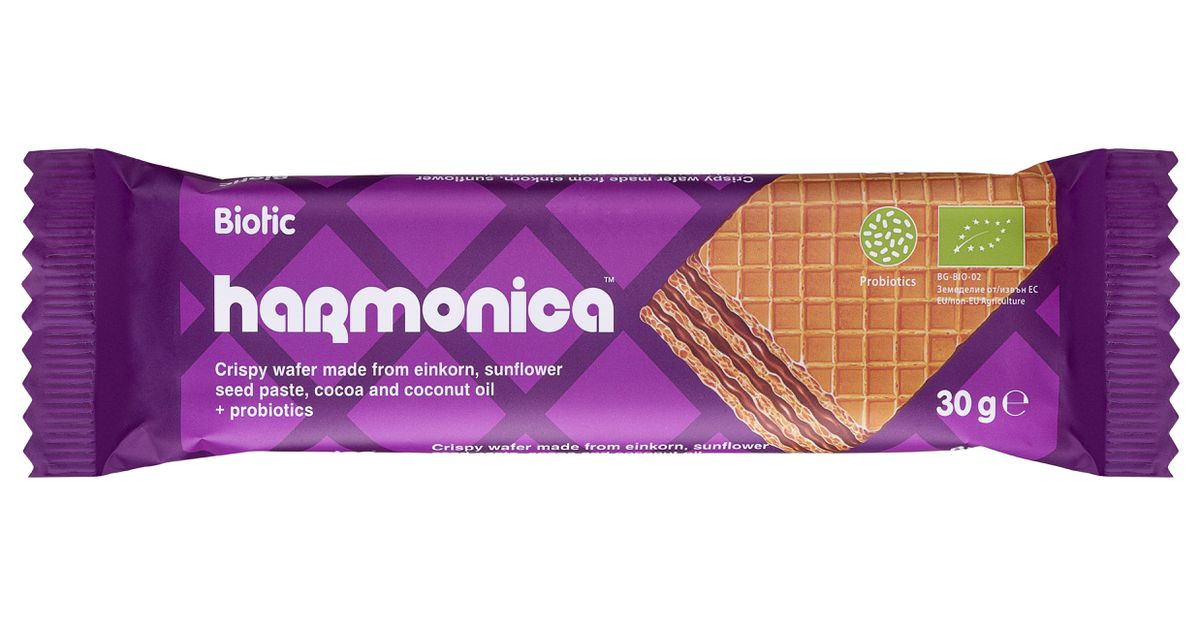 Vaflis su probiotikais BIOTIC, ekologiškas | LIVIN