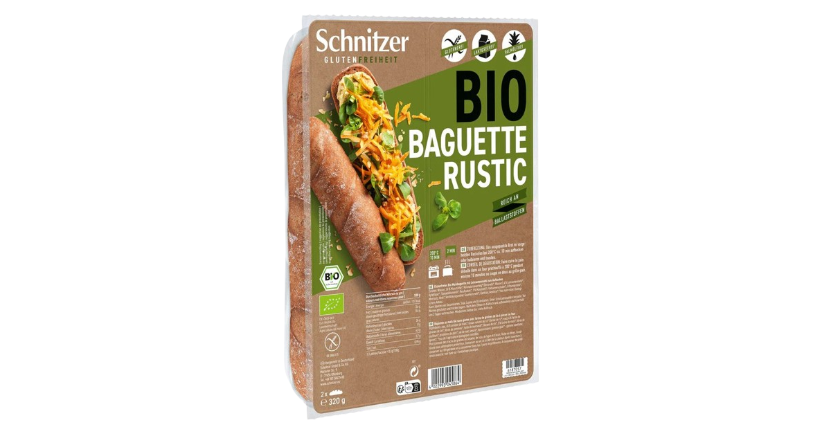 Franču baltmaize bez glutēna, ekoloģiska | LIVIN