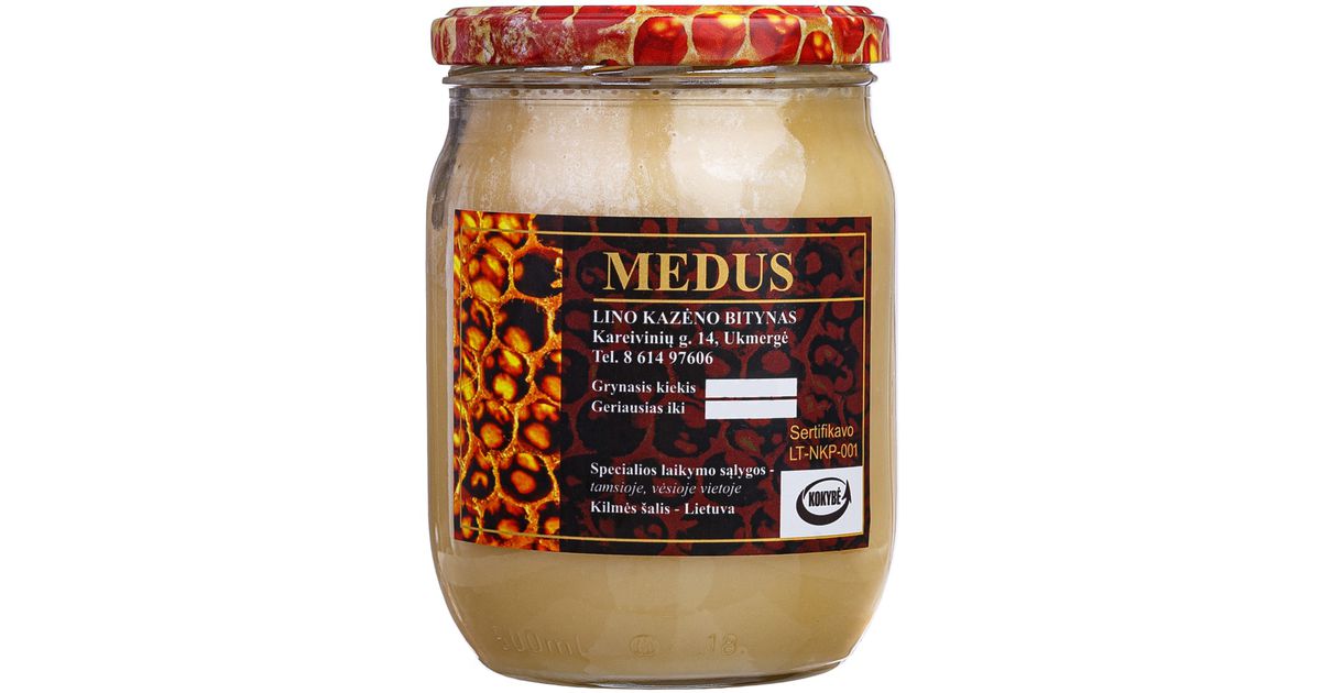 Liepų ir pievų medus l Lietuviškas | LIVIN