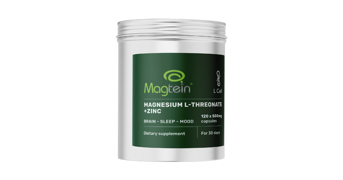 L Cell Magnesium L-Threonate kapslid 500 mg. Toidulisand. | LIVIN